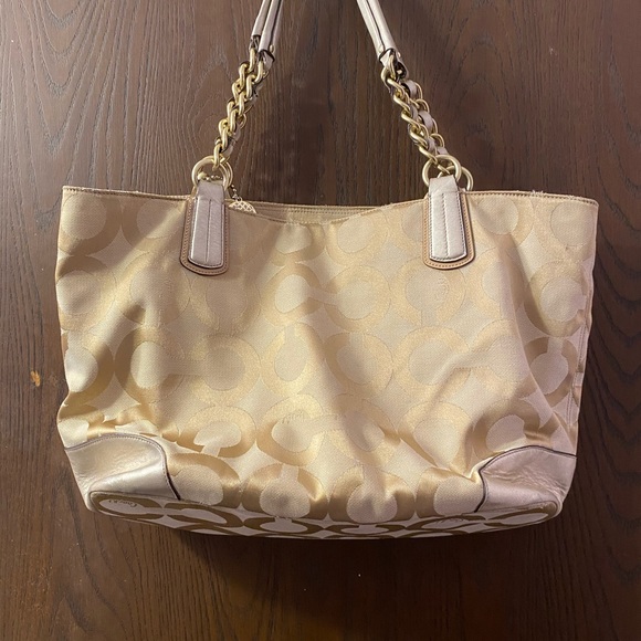 Coach | Bags | Coach Colette Signature Op Art Sateen | Poshmark